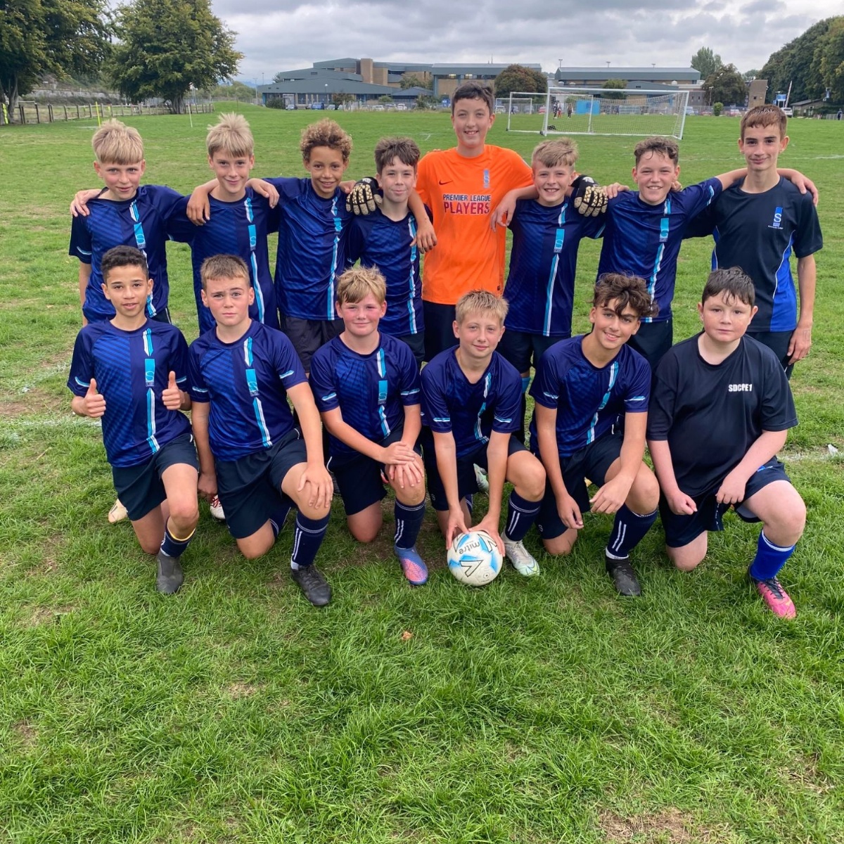 Stoke Damerel Community College - Year 8 Football win!