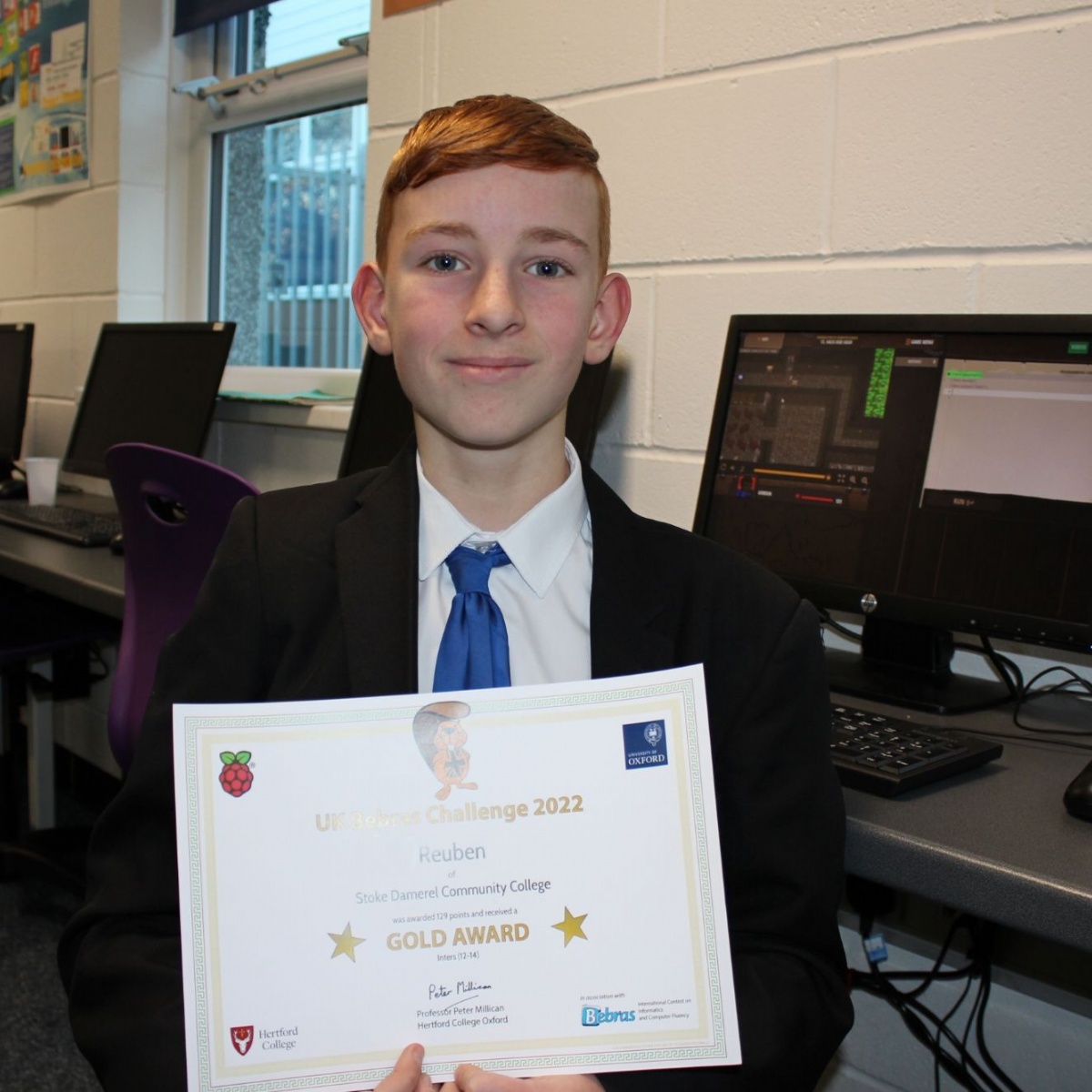 Stoke Damerel Community College - Superstar Reuben through to the first ...