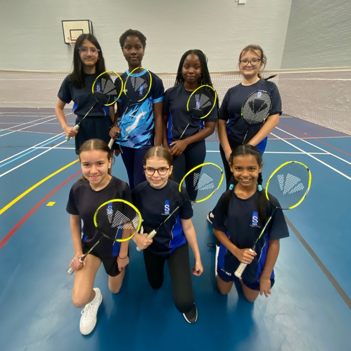 Stoke Damerel Community College - U14 Girls Badminton Team Shine in ...