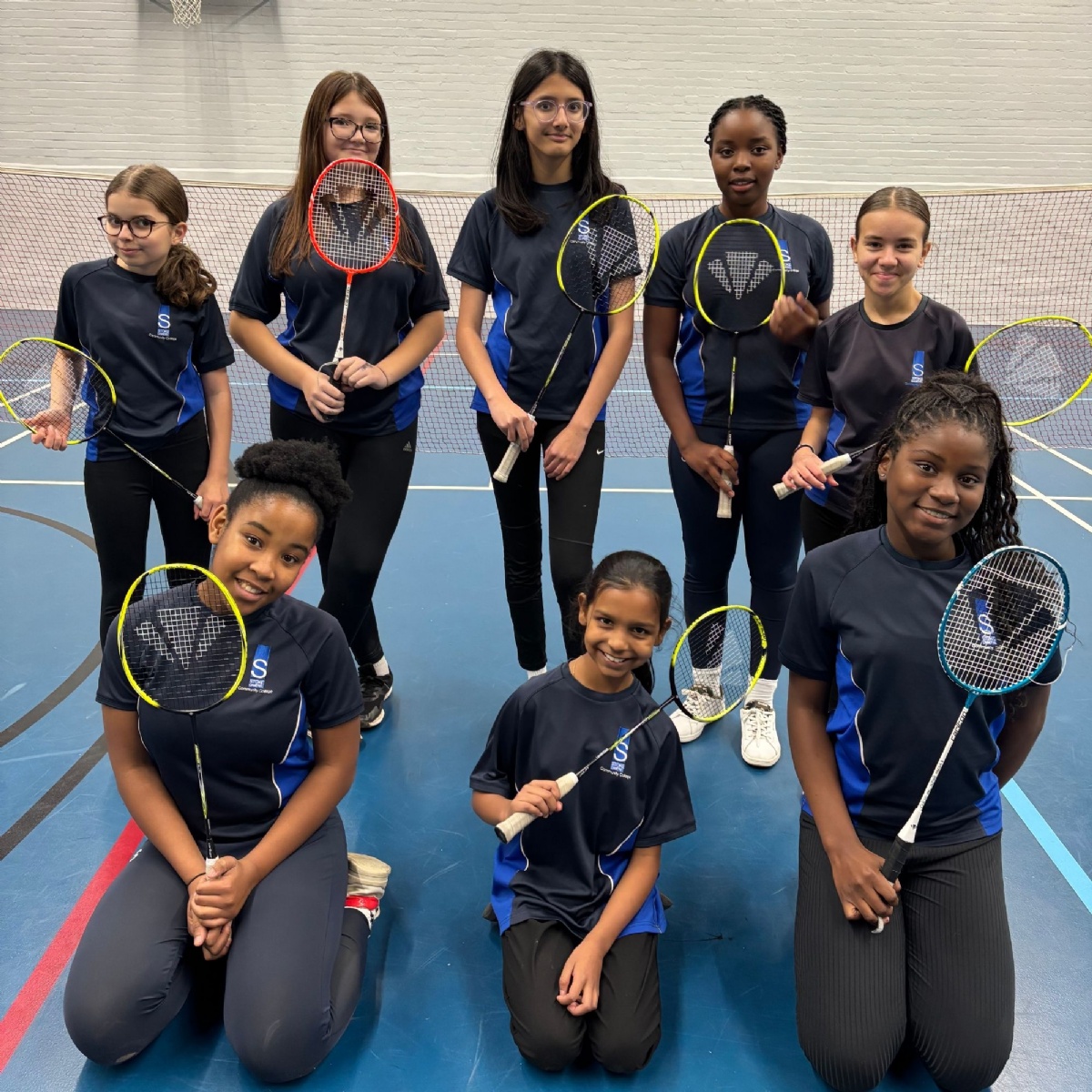 Stoke Damerel Community College - U14 Girls Shine in Spirited Badminton ...